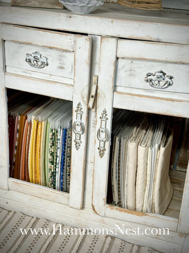 Simple Fabric Organization Ideas